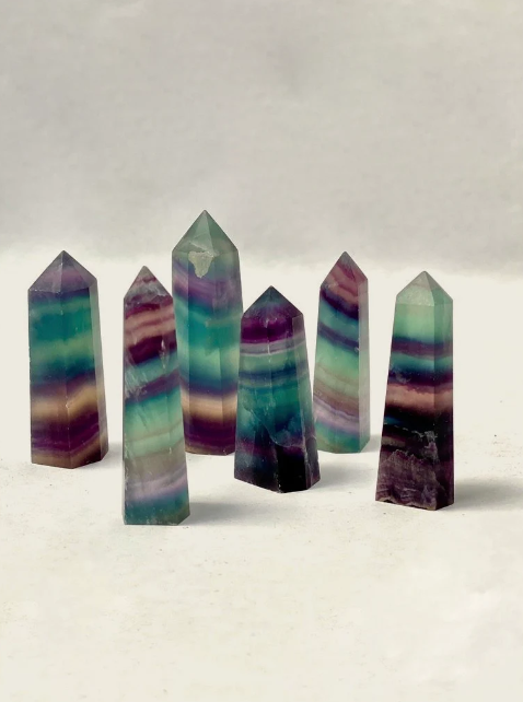 Fluorite Crystal Point – Shop at Goldie's